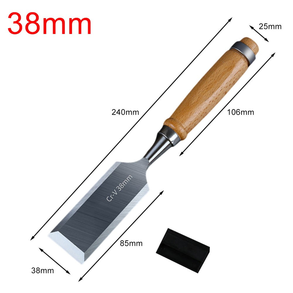 1pc Woodcut Wood Sculpture Flat Chisel Wood Carve DIY Woodworking Tool ...