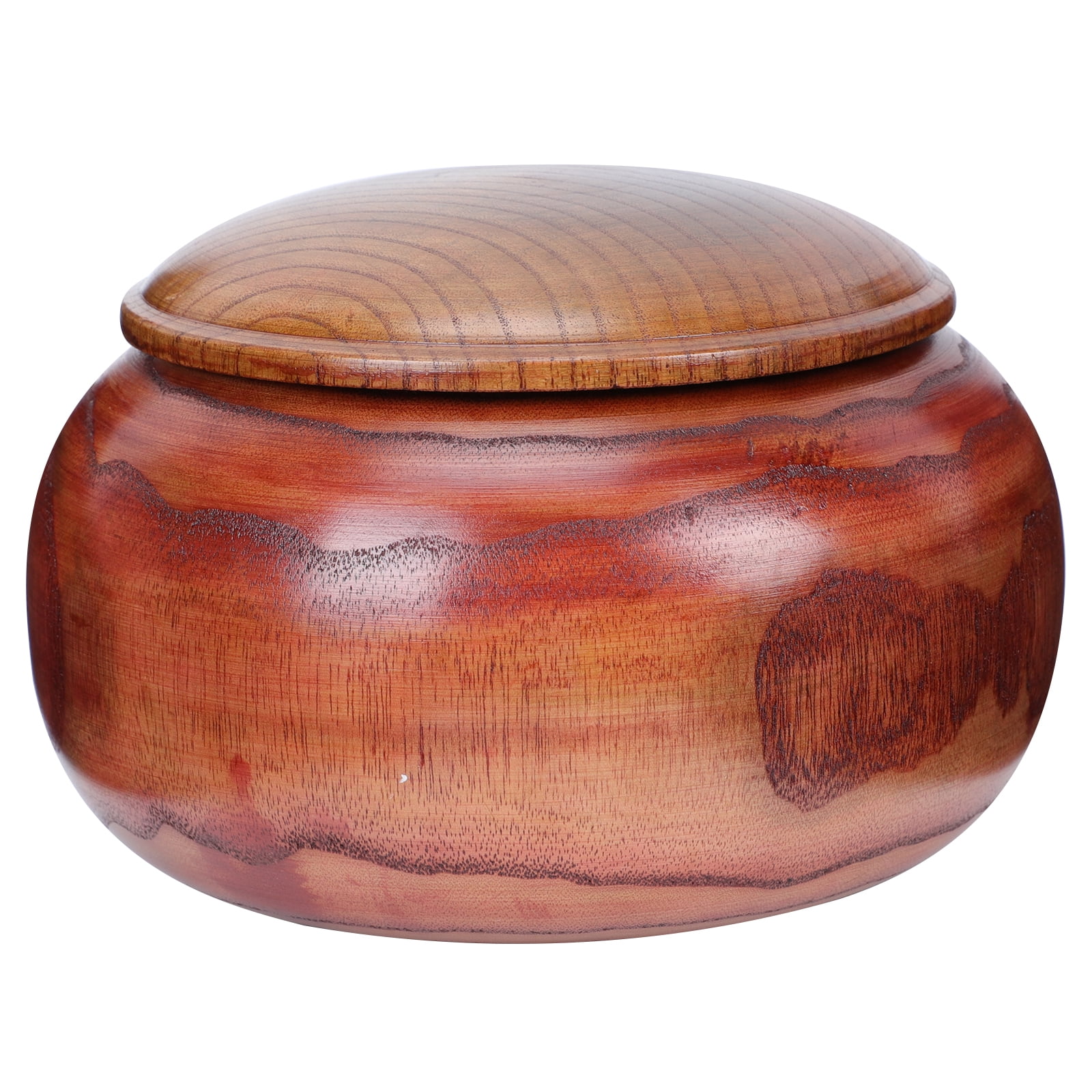 1pc Wooden Go Chess Pieces Storage Pot Go Chess Storage Container Light ...