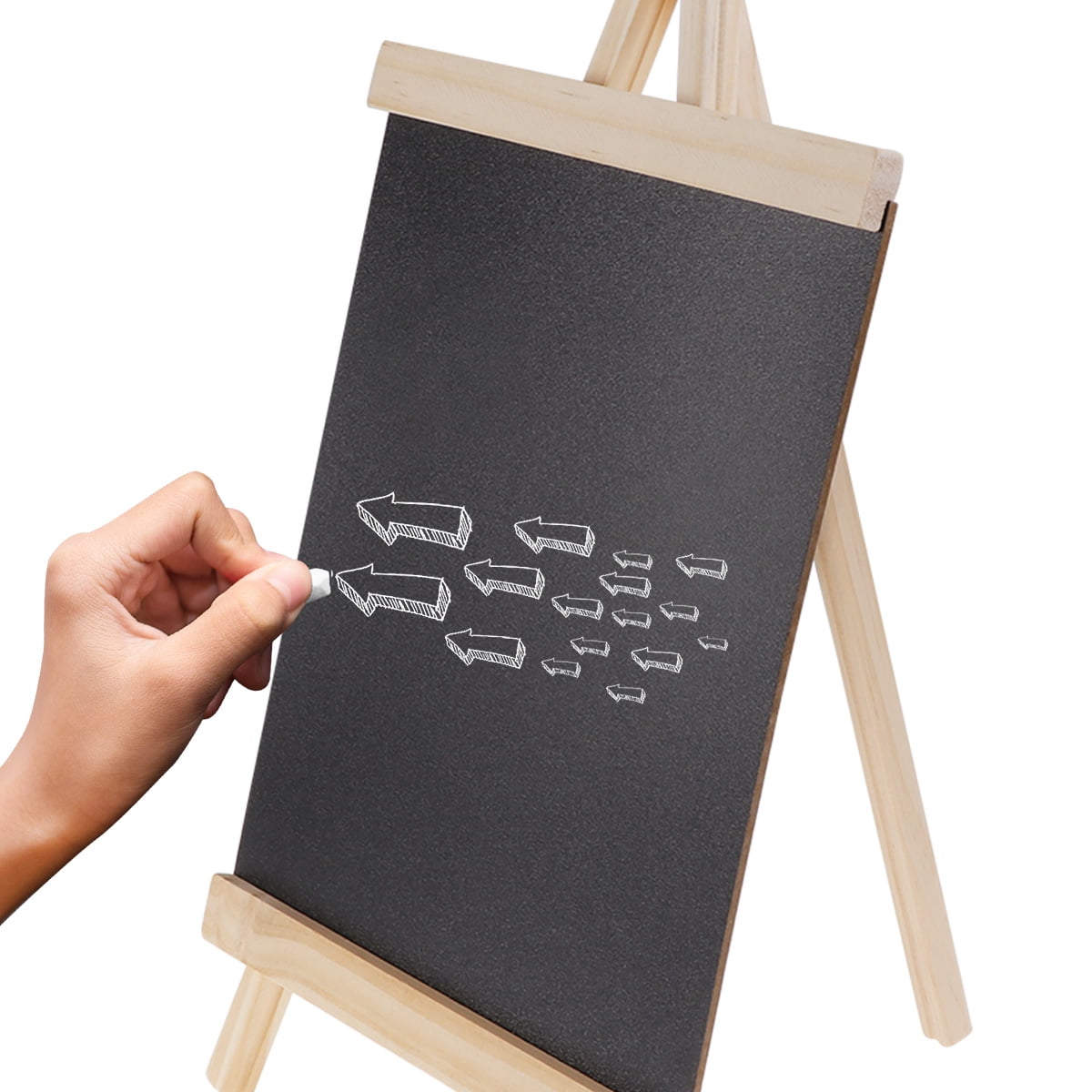 1pc Wooden Mini Message Board Chalkboard with Support for Bar Store ...