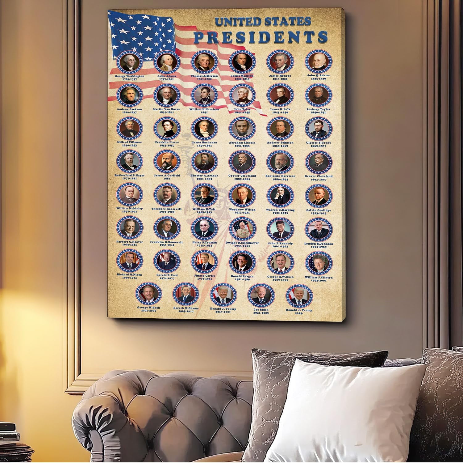 1pc Wooden Unframed Canvas Prints Artwork Wall Painting For Gift 2025 ...