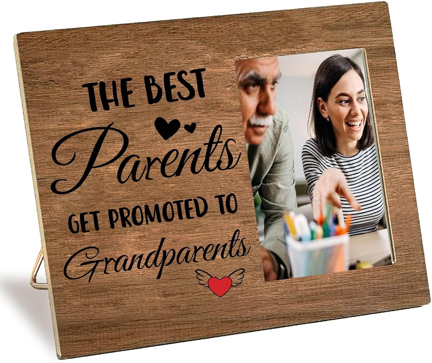 1pc Wooden oto Frame 4 x 6 Standing Wall Mounted Vintage Decor Picture ...