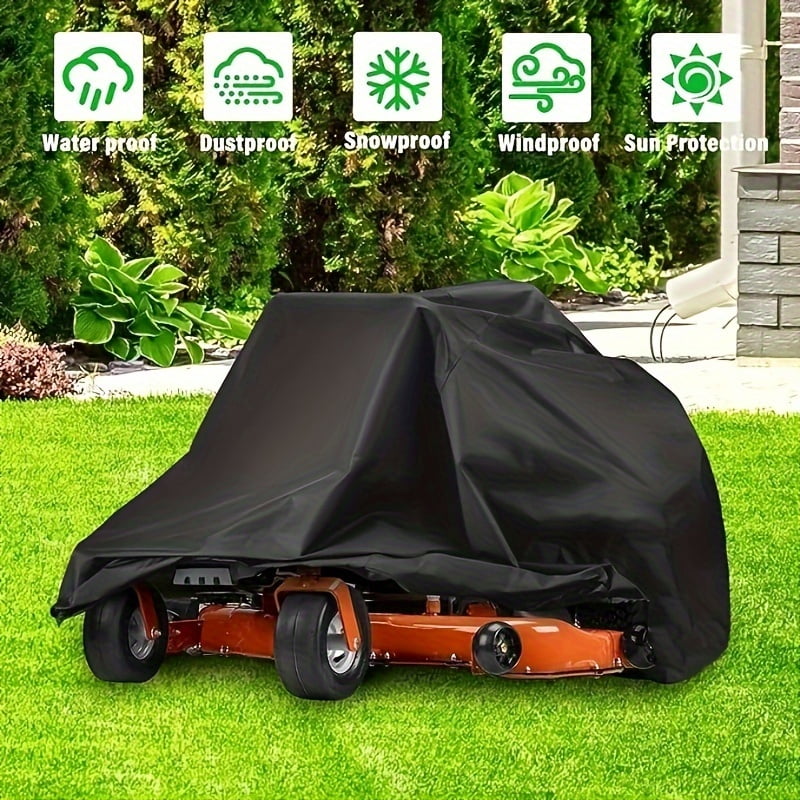 1pc Zero-Turn Mower Cover Heavy Duty 600D Marine Grade Fabric ...