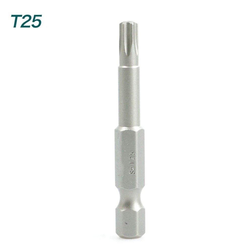 1pc alloy steel 50mm long Torx screwdriver bit 1/4\\\" hexagon handle ...
