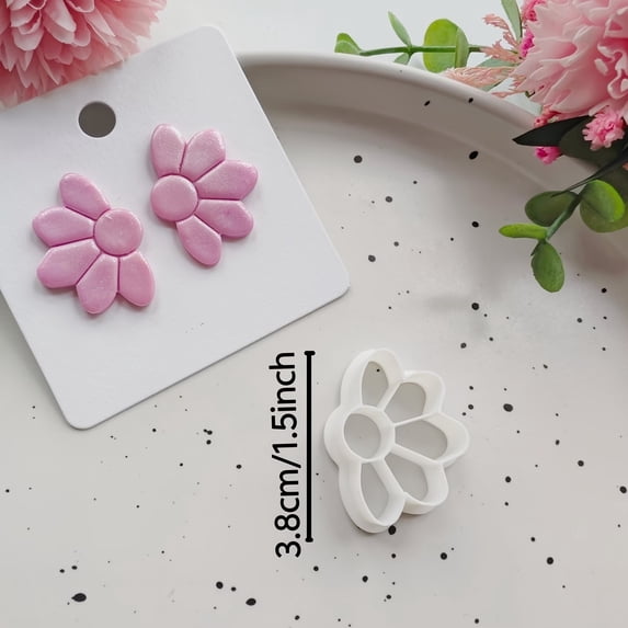1pc, jewelry making kit daisy polymer clay Pastry Cutters Pattern ...