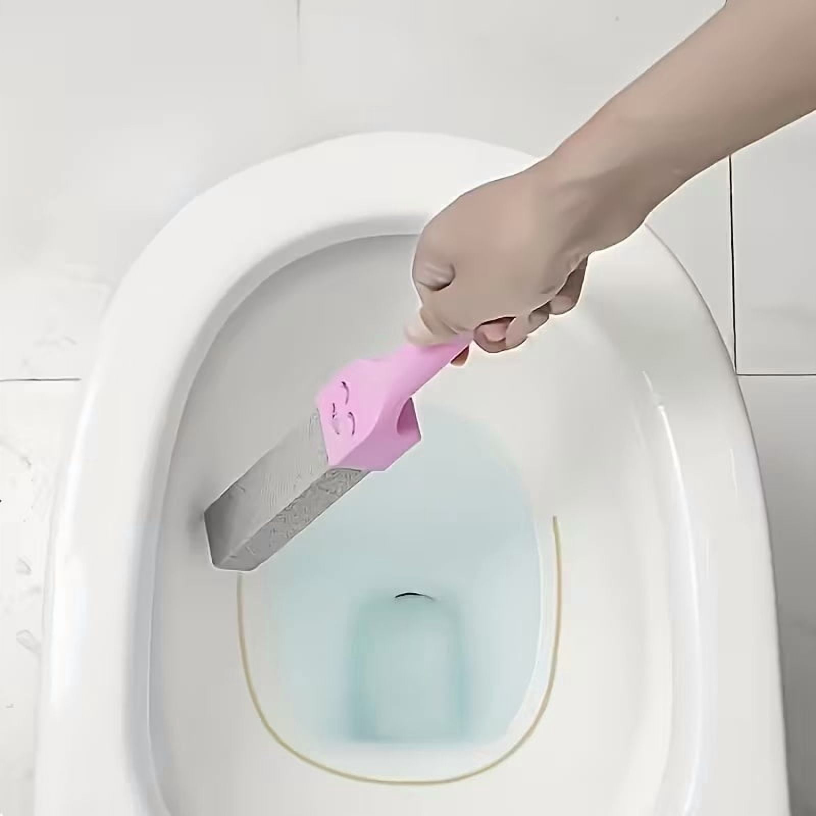 1pc long handle stone gray toilet brush, no dead spots cleaning tool ...