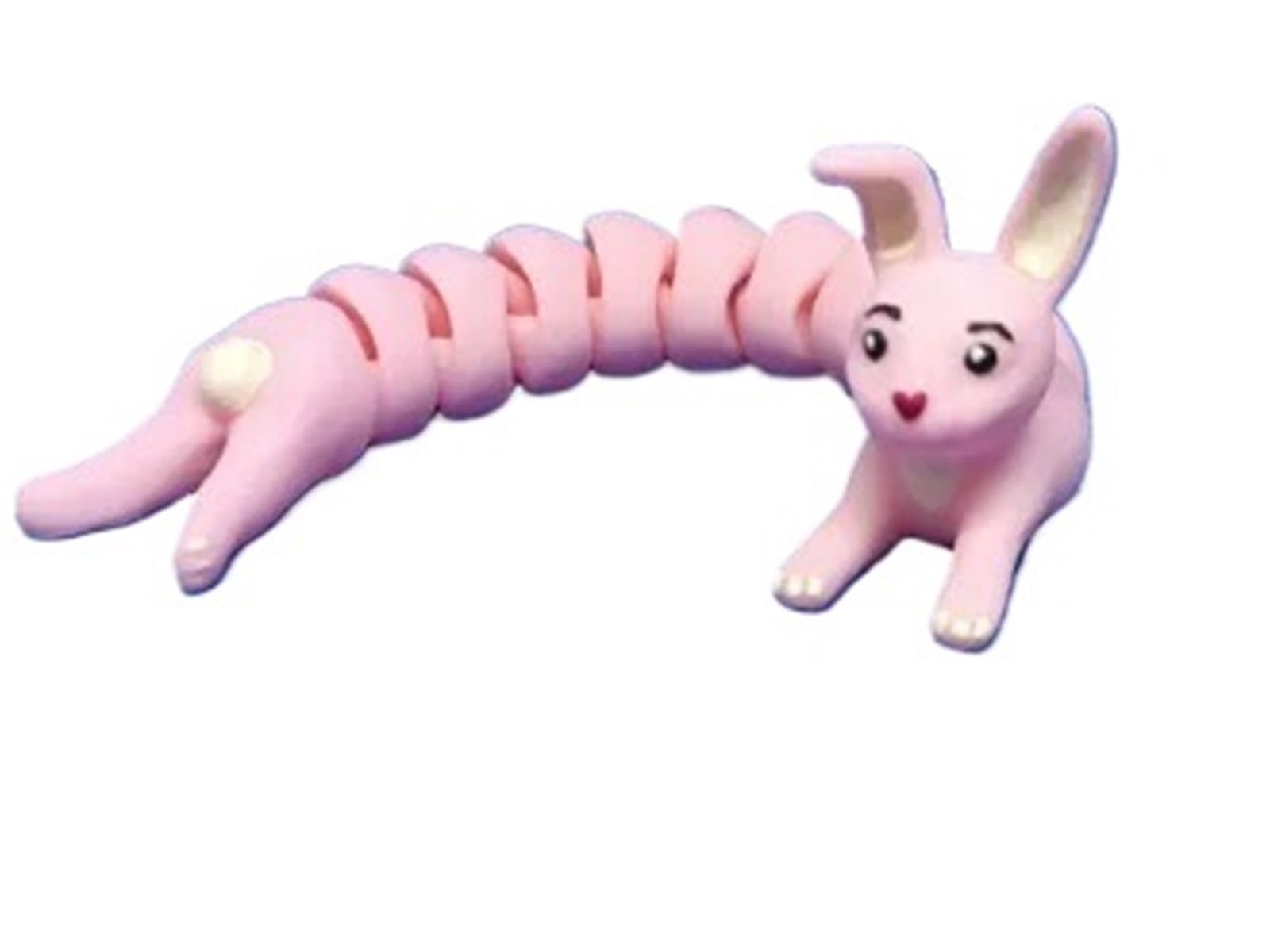 1pc movable rabbit (one-piece printing) - long version 3D printing ...