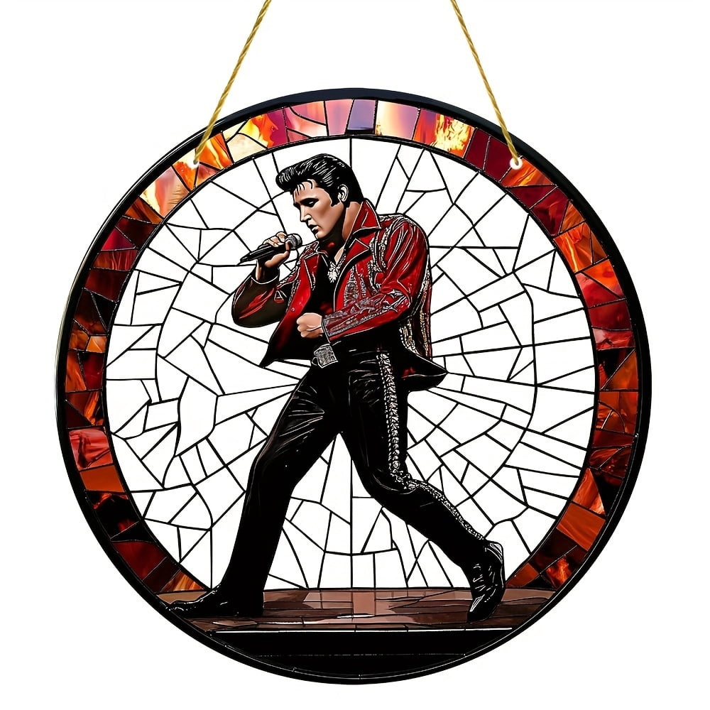 1pc， retro rock style acrylic sun capture decorations, Music theme ...