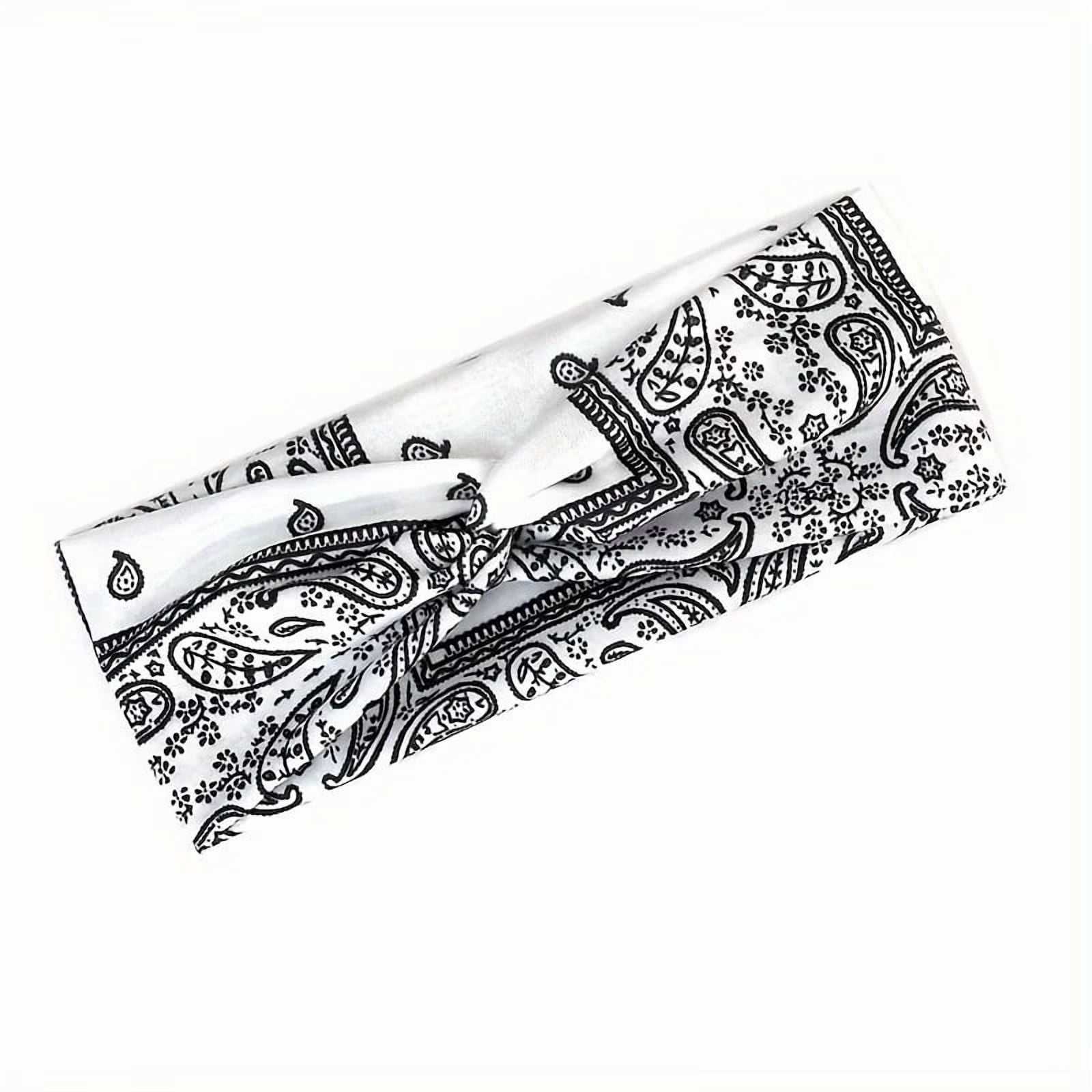 1pc, shimmy headband for women - stylish paisley print headband ...