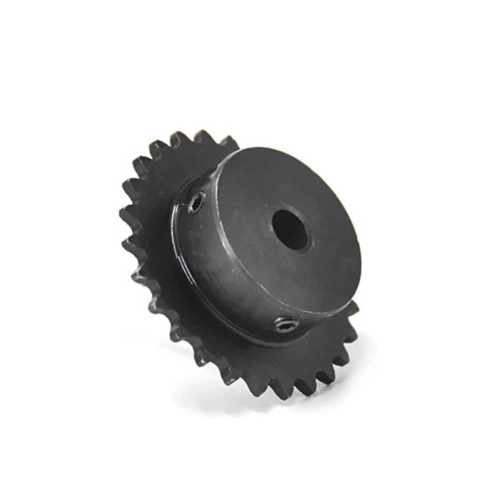 1pcs 04C Chain Gear 45# Steel 20T/24T/25T/30T/40T Teeth D Shape Bore Keyway Industrial Sprocket ...