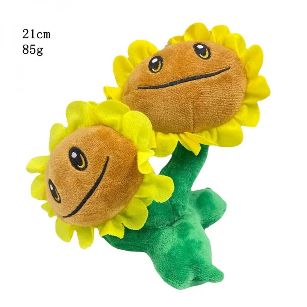 1pcs 13-20cm Plants vs Zombies Plush Toys Doll PVZ Sunflower Chomper ...