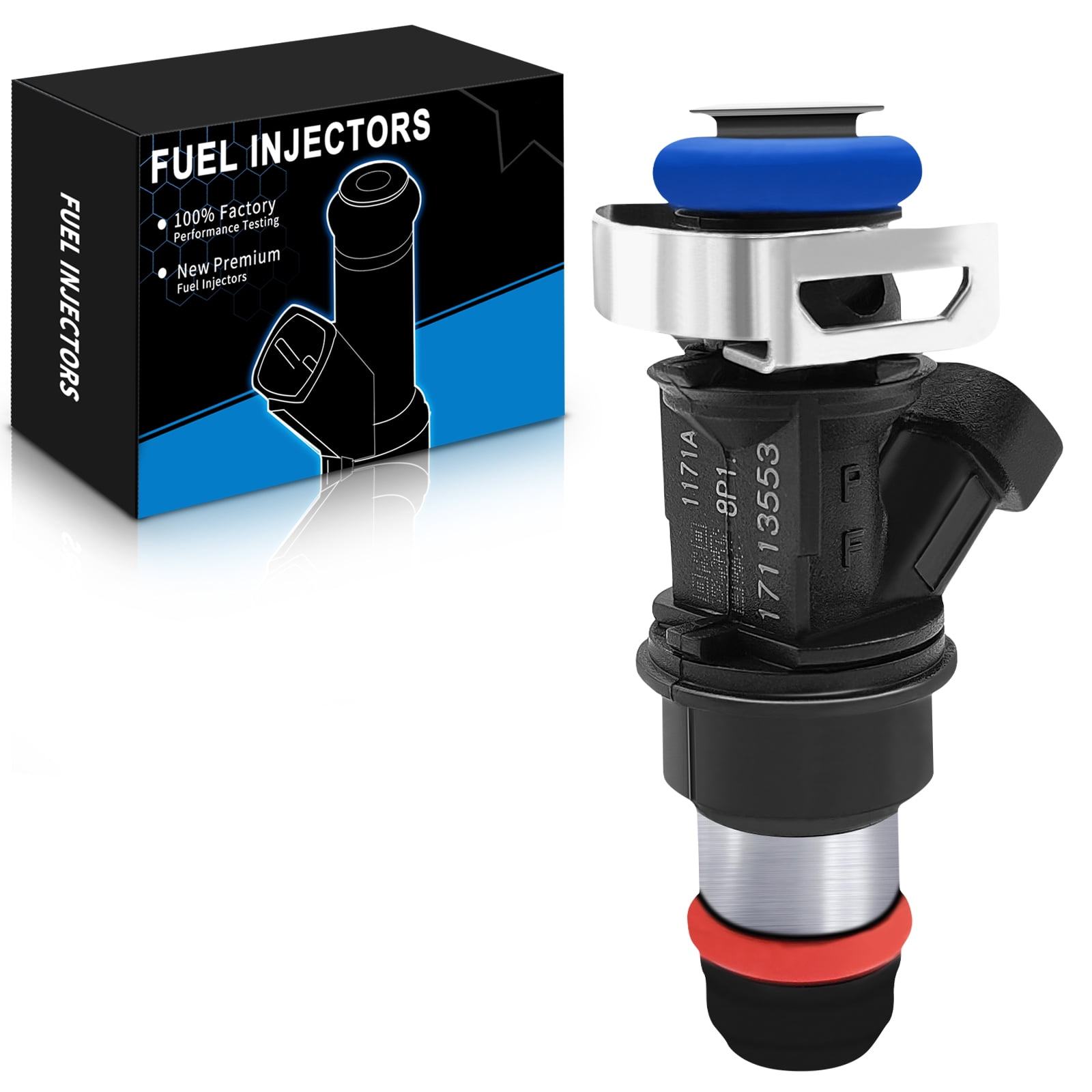 1pcs 17113553 Fuel Injectors for :- Chevy Silverado 1500 2500 3500 ...