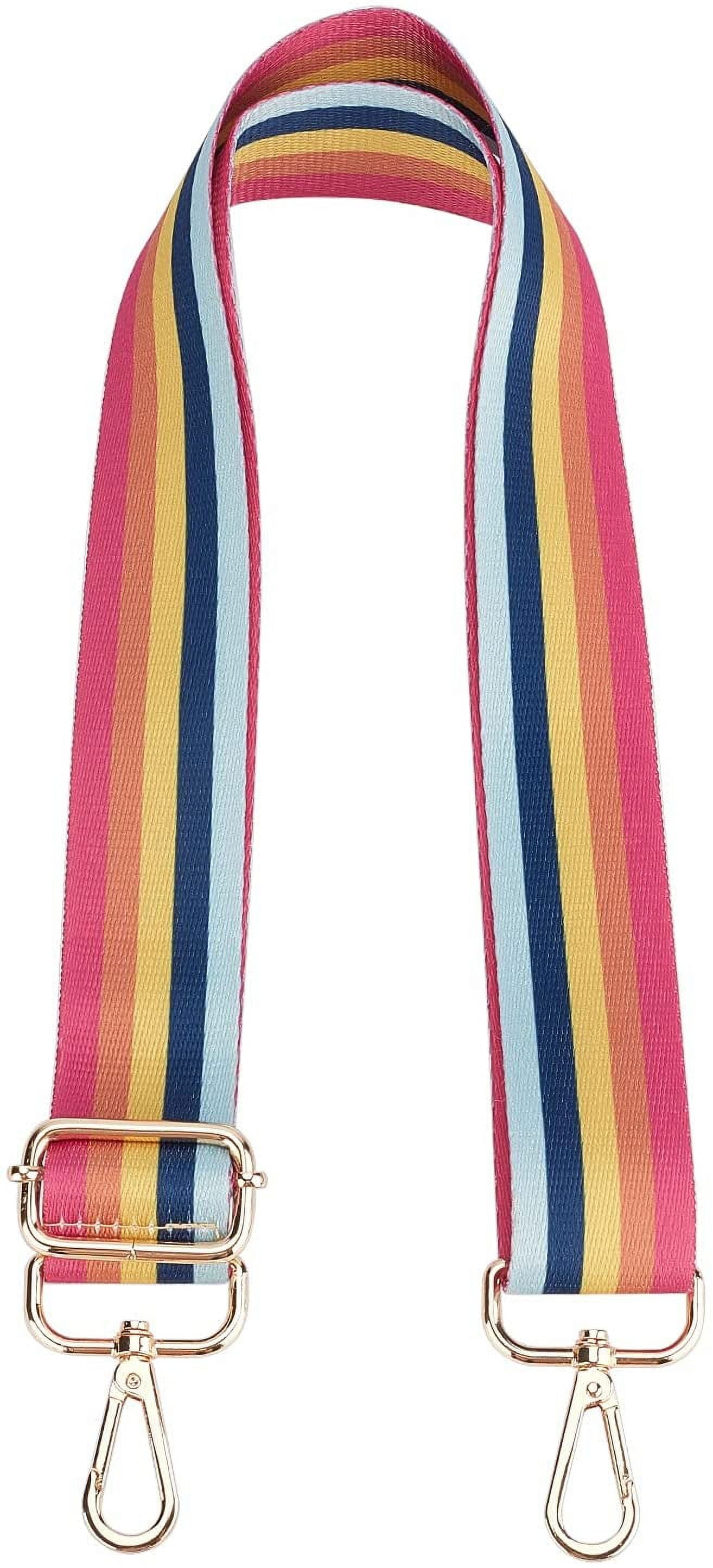 1pcs 27.95-50 inch Colorful Strip Bag Strap Adjustable Bag Straps ...
