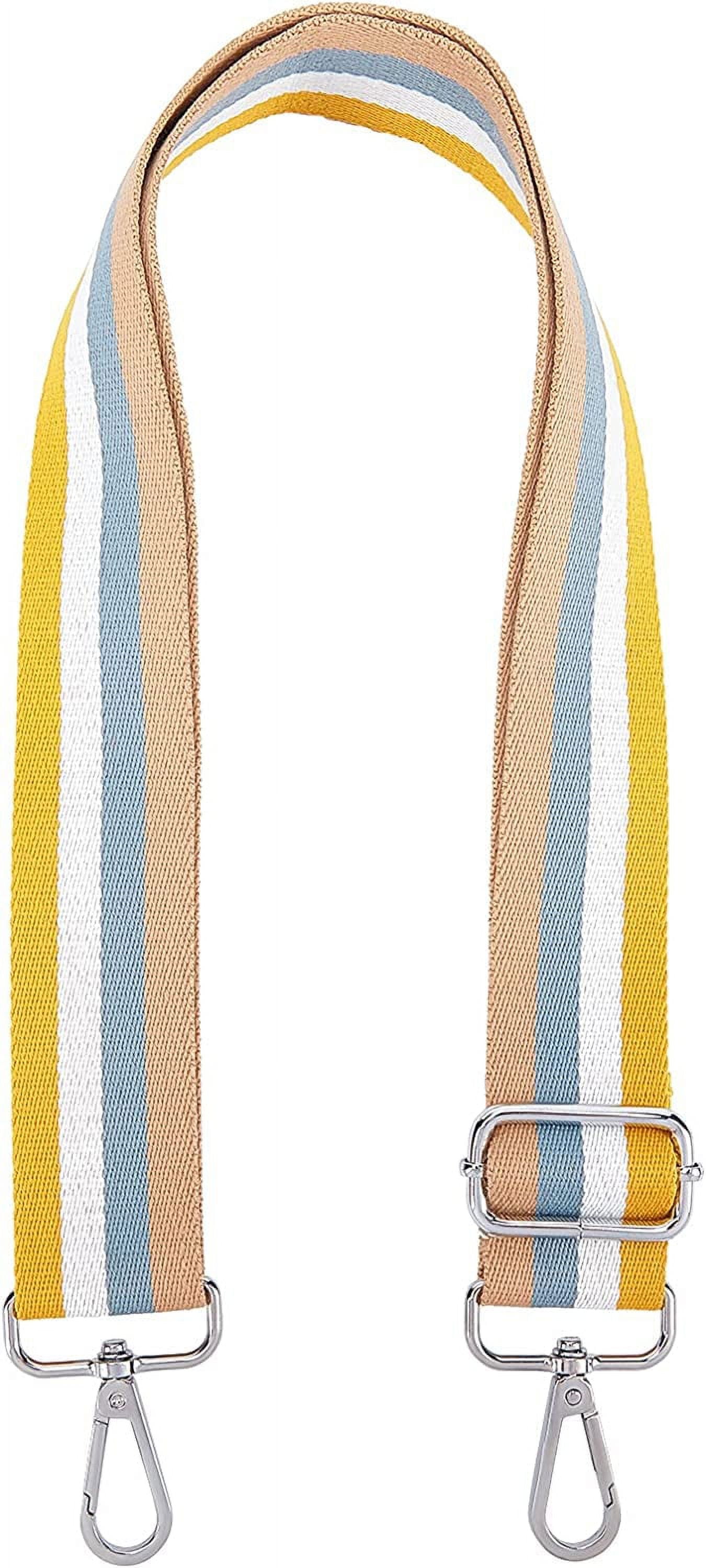 1pcs 27.95Inch Gold Adjustable Bag Straps Canvas Wide Shoulder Straps ...