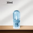 1pcs 30/60/80ml Amber Perfume Spray Bottle PET Empty Fine Mist Atomizer ...