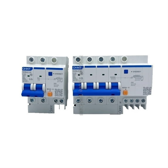 1pcs 300mA 0.3A RCBO NXBLE-32 NXBLE-63 2P 4P 3P+1N 10A 16A 32A 40A 63A ...