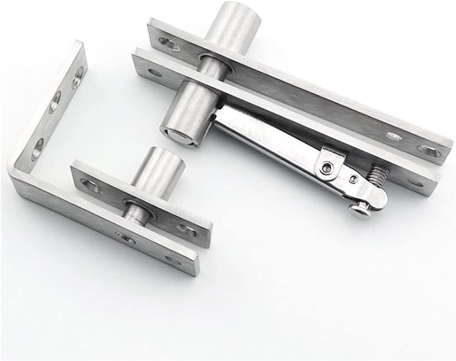 1pcs 360 Degree Shaft Rotation Axis Wooden Door Hinge Hidden Adjustable ...