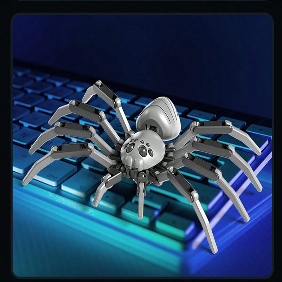 1pcs 3d Movable Joint Spider Model Teenager Diy Simulation Oversized ...
