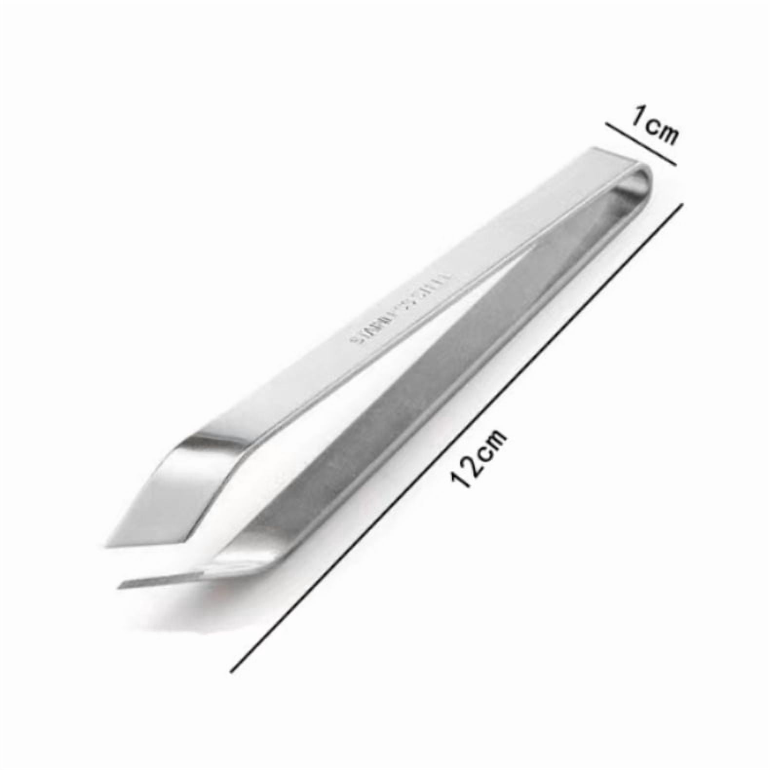 1pcs 430 Stainless Steel Fish Bone Tweezers Pincer Clip Puller Remover ...