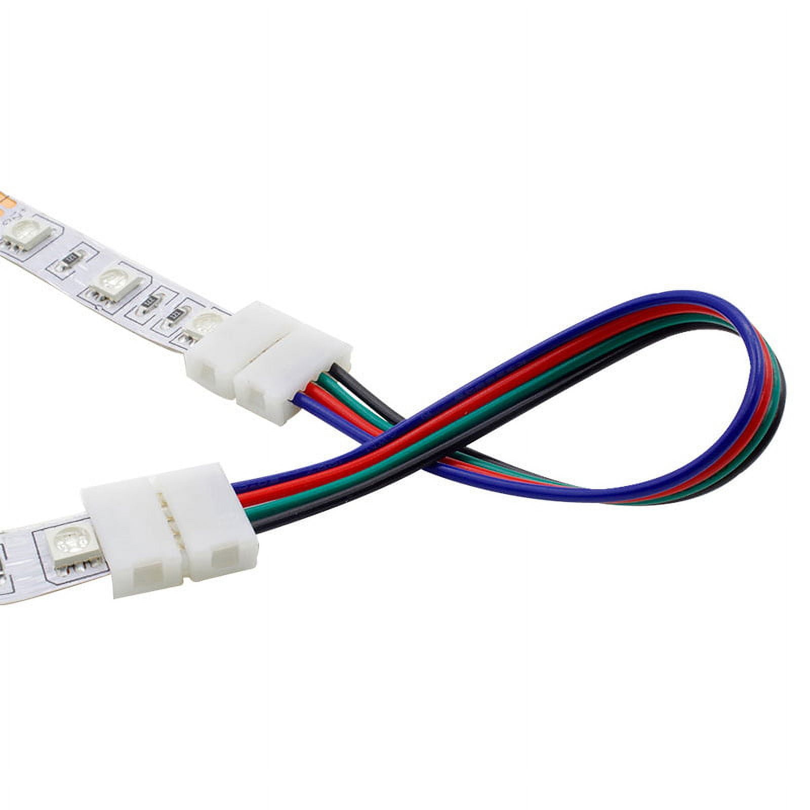 1pcs 4pin 10mm RGB LED Strip Connector Free Welding Connector for 5050 ...
