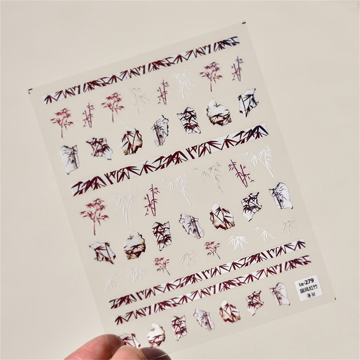 1pcs 5D Relief Kawaii Lace Nail Art Stickers Sweet Cool Japanese ...