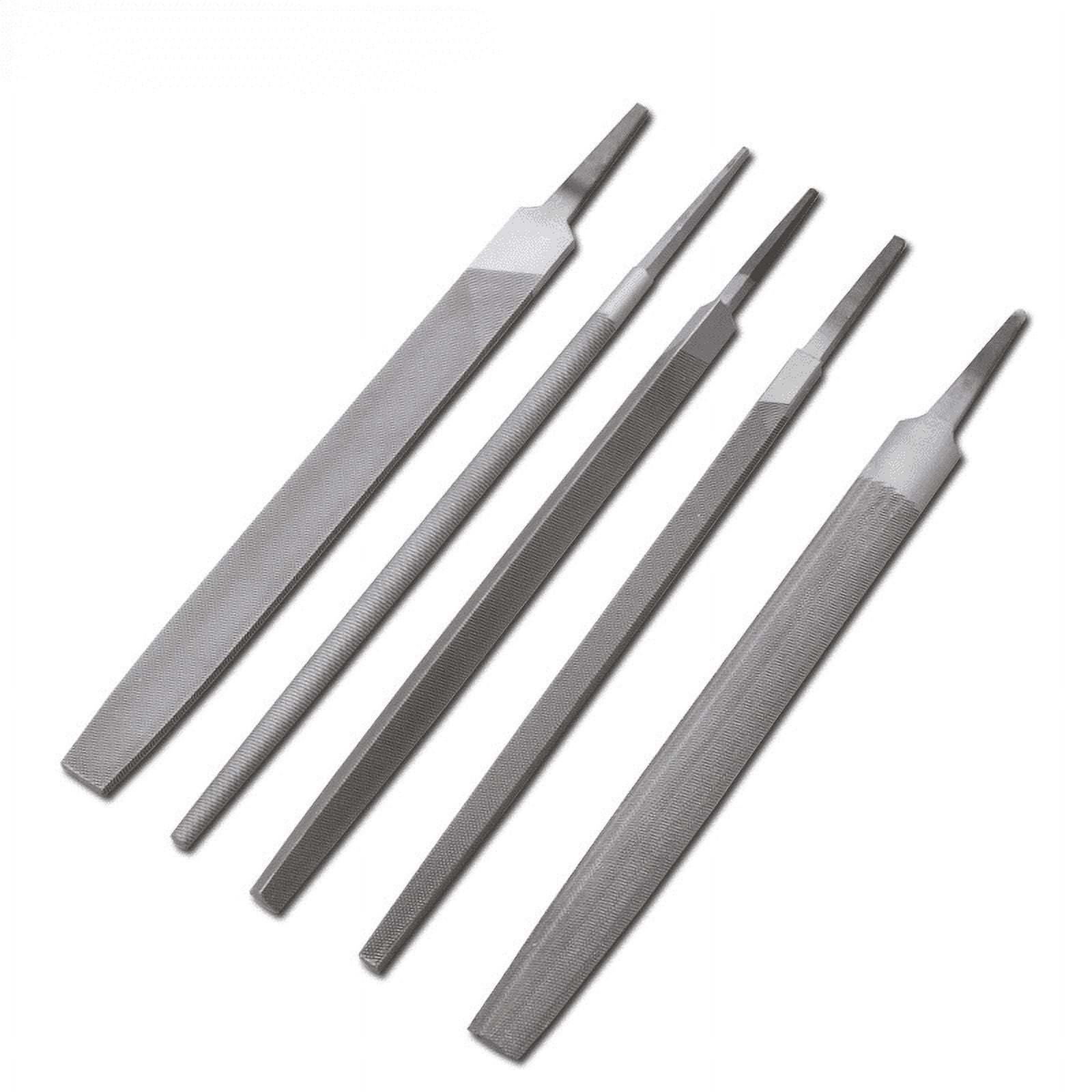1pcs 6 Inch 150mm Steel Files Without Handle Round Half-round ...