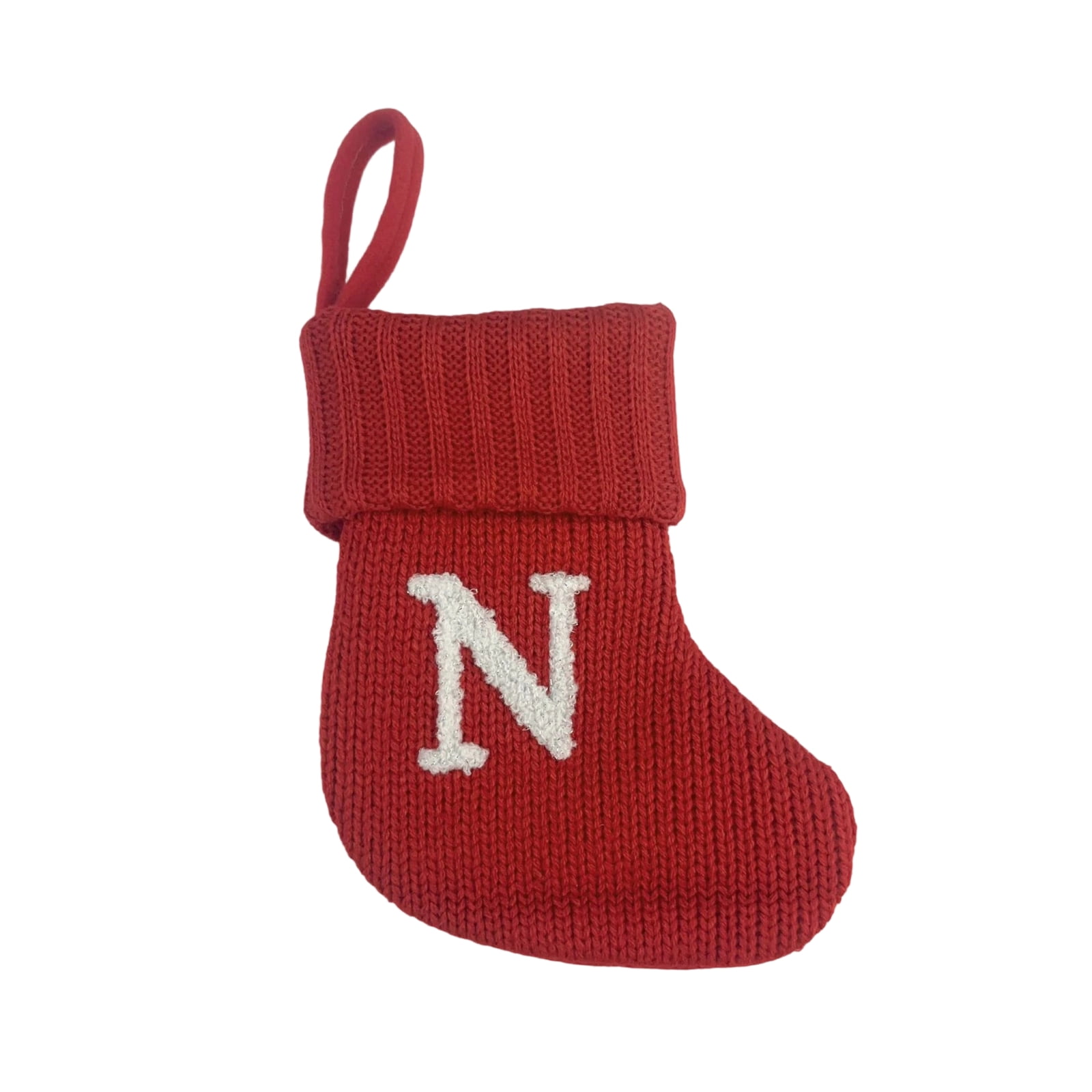 1pcs 7 Inch Mini Christmas Stockings, Small Xmas Stockings with ...