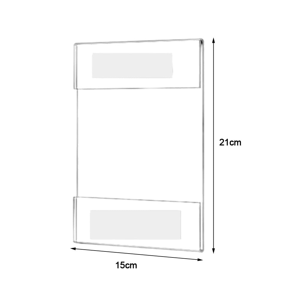 1pcs A4/A5/A6 Acrylic Photo Frame No Punching Wall-Mounted Transparent ...