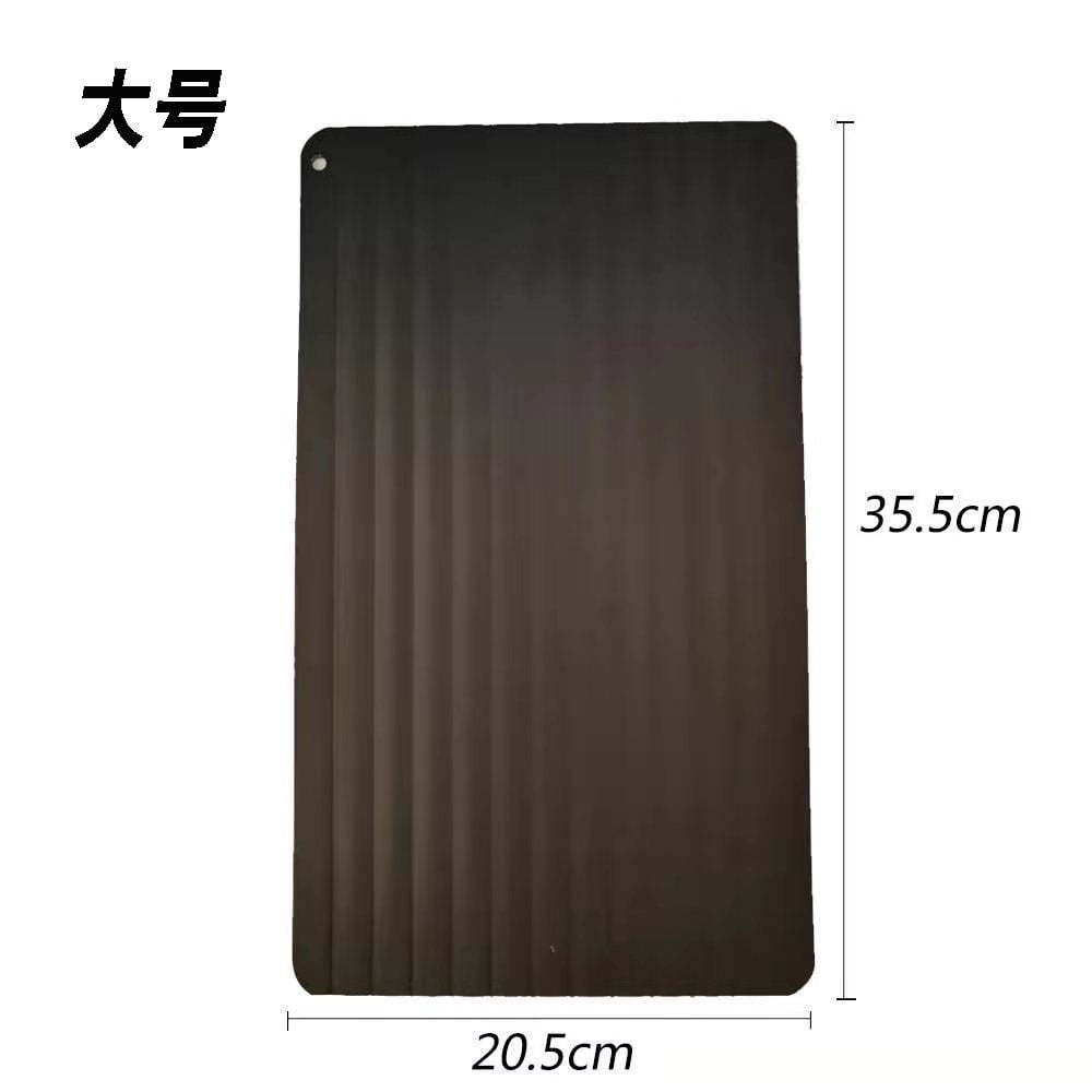 1pcs Aluminum Alloy Rapid Defrosting Tray Quick Thawing Cold Steak Fish ...