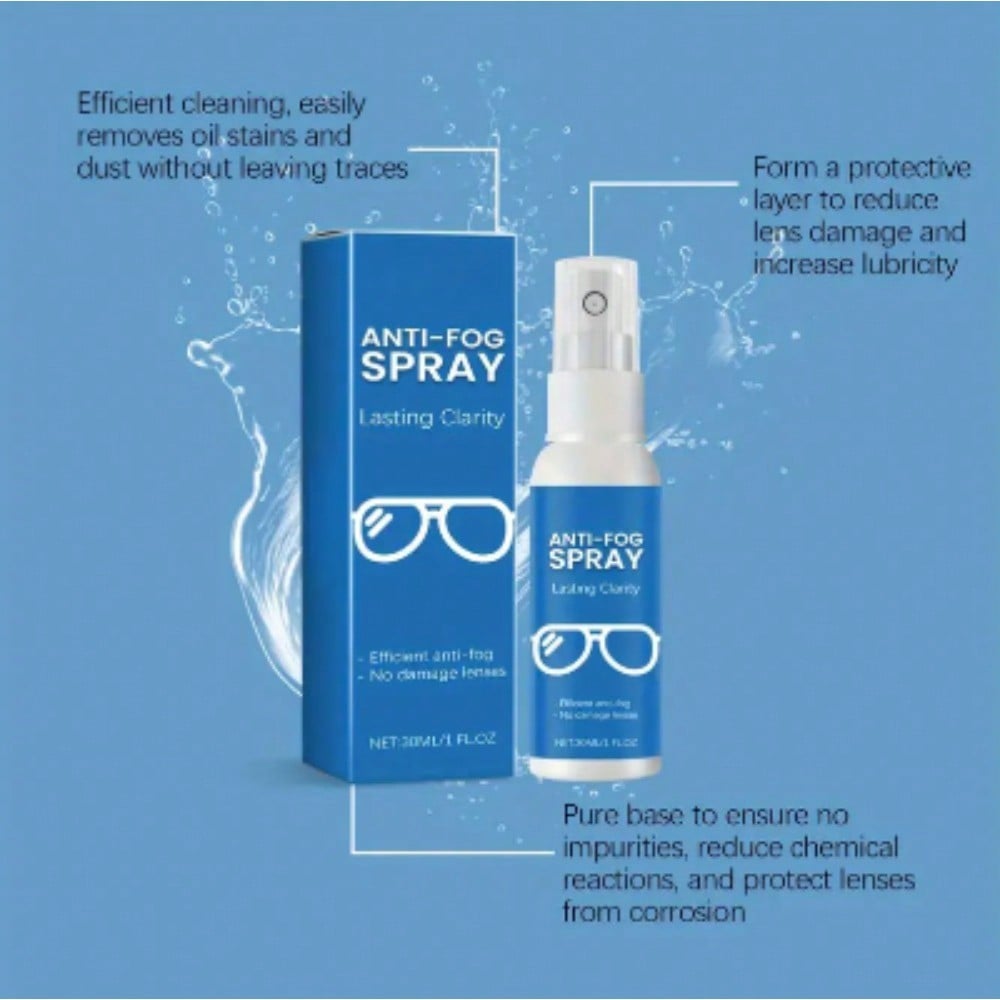 1pcs Anti fogging cleaning for glasses spray fogging cleaner for clear ...