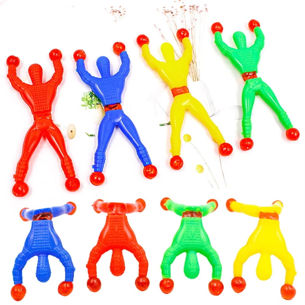 1pcs Anti-stress Sticky Wall Climbing Climber Men Kids Boy Adult Fidget ...