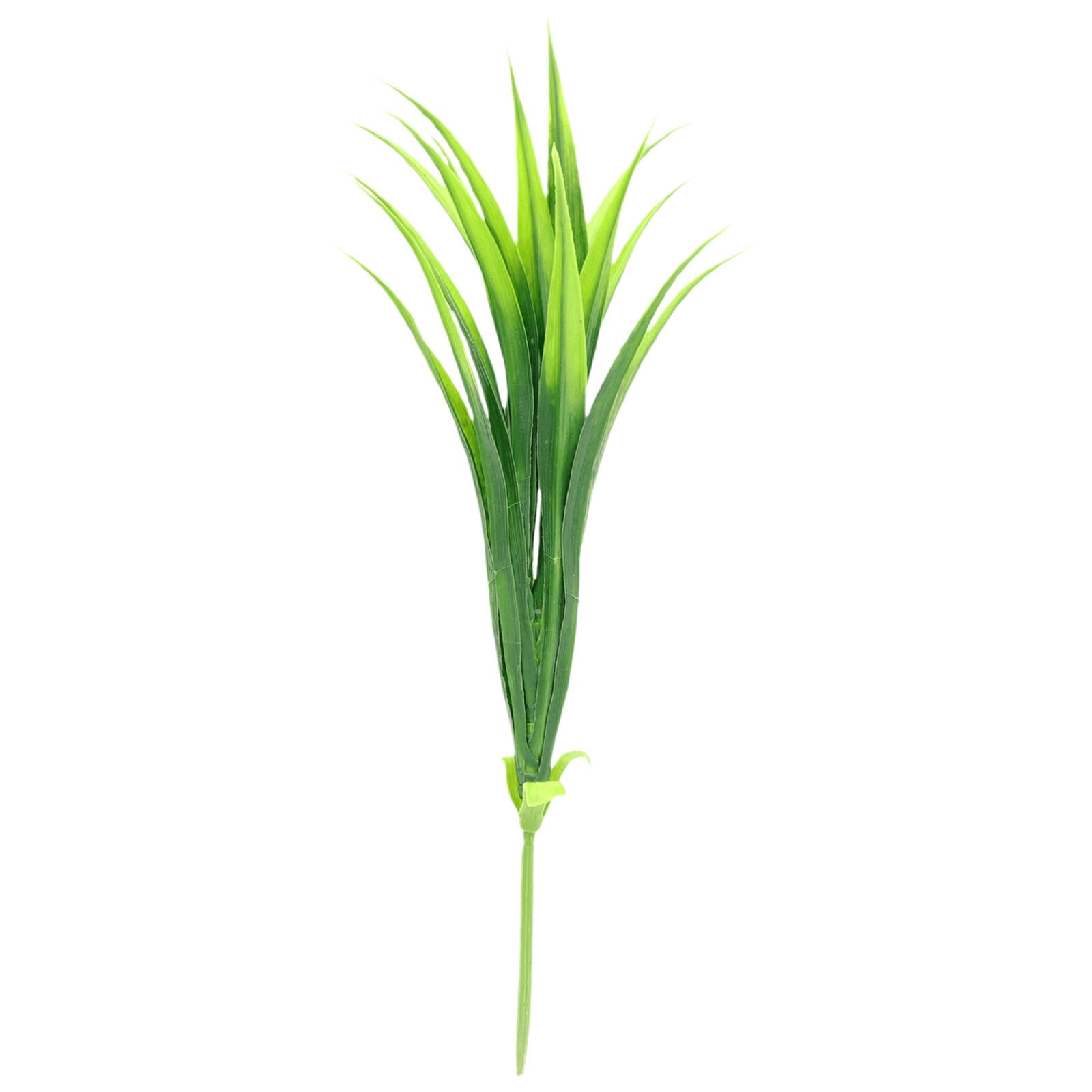 1pcs Artificial Onion Grass Faux Shrubs Realistic Leaves Medium Size ...