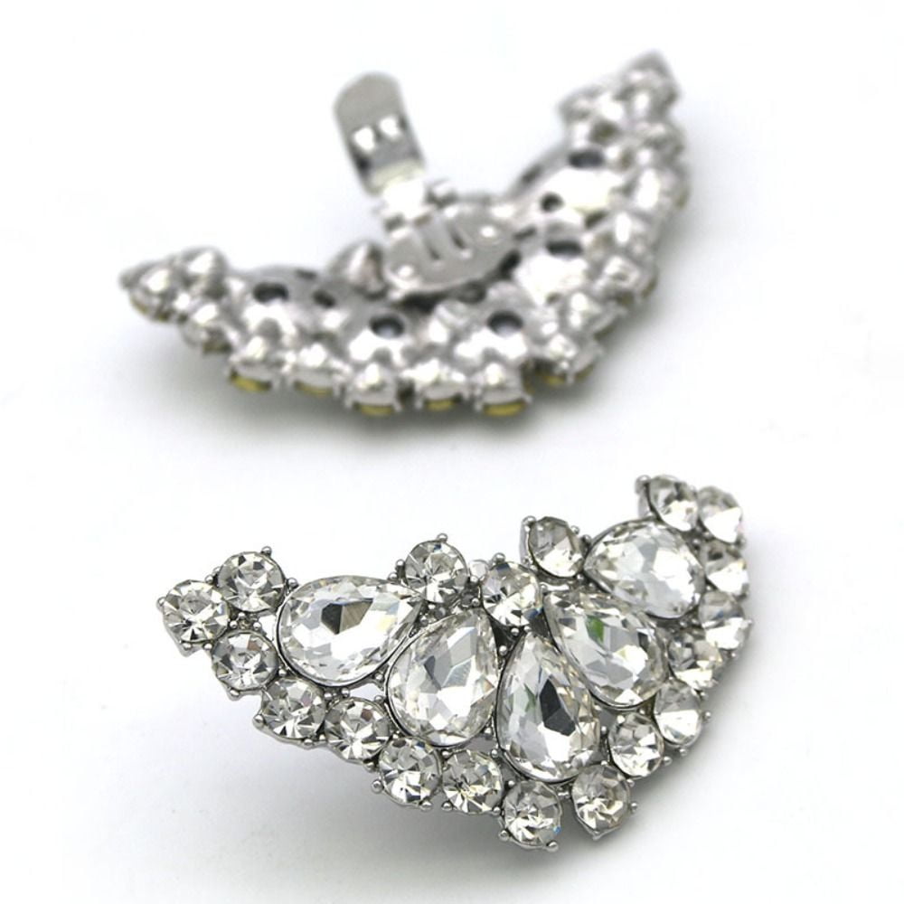 1pcs Bag Pendant High Heel Rhinestone Accessories Shiny Clips Shoes ...