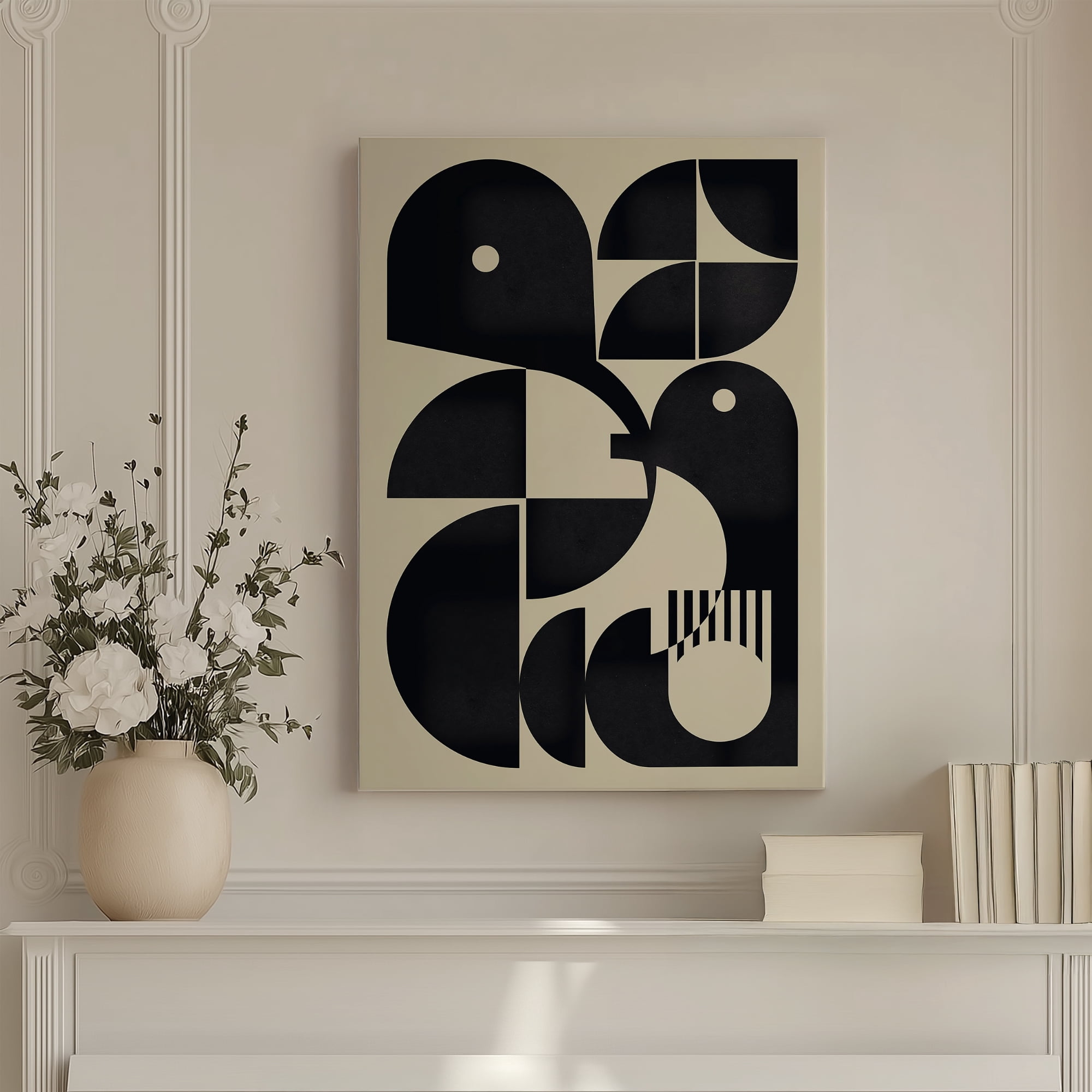1pcs Bauhaus Print Posters And Paintings Decorative Painting, Canvas ...