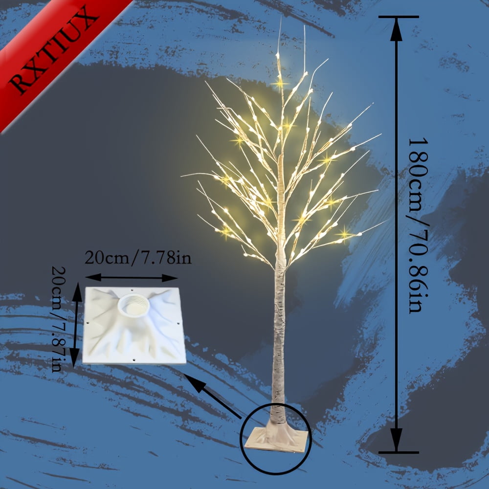 1pcs Birch Tree Lights, Artificial Tree With Lights, Suitable For ...