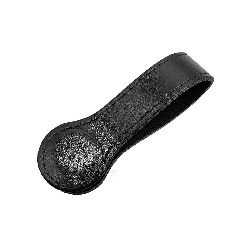 1pcs Black 3-Piece Set Of Leather Kitchen Towel Clips With Magnets ...