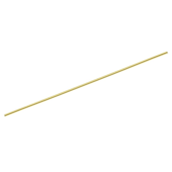 1pcs Brass Rods 1/8" x 10" Brass Solid Round Stock Lathe Bar for Knife ...