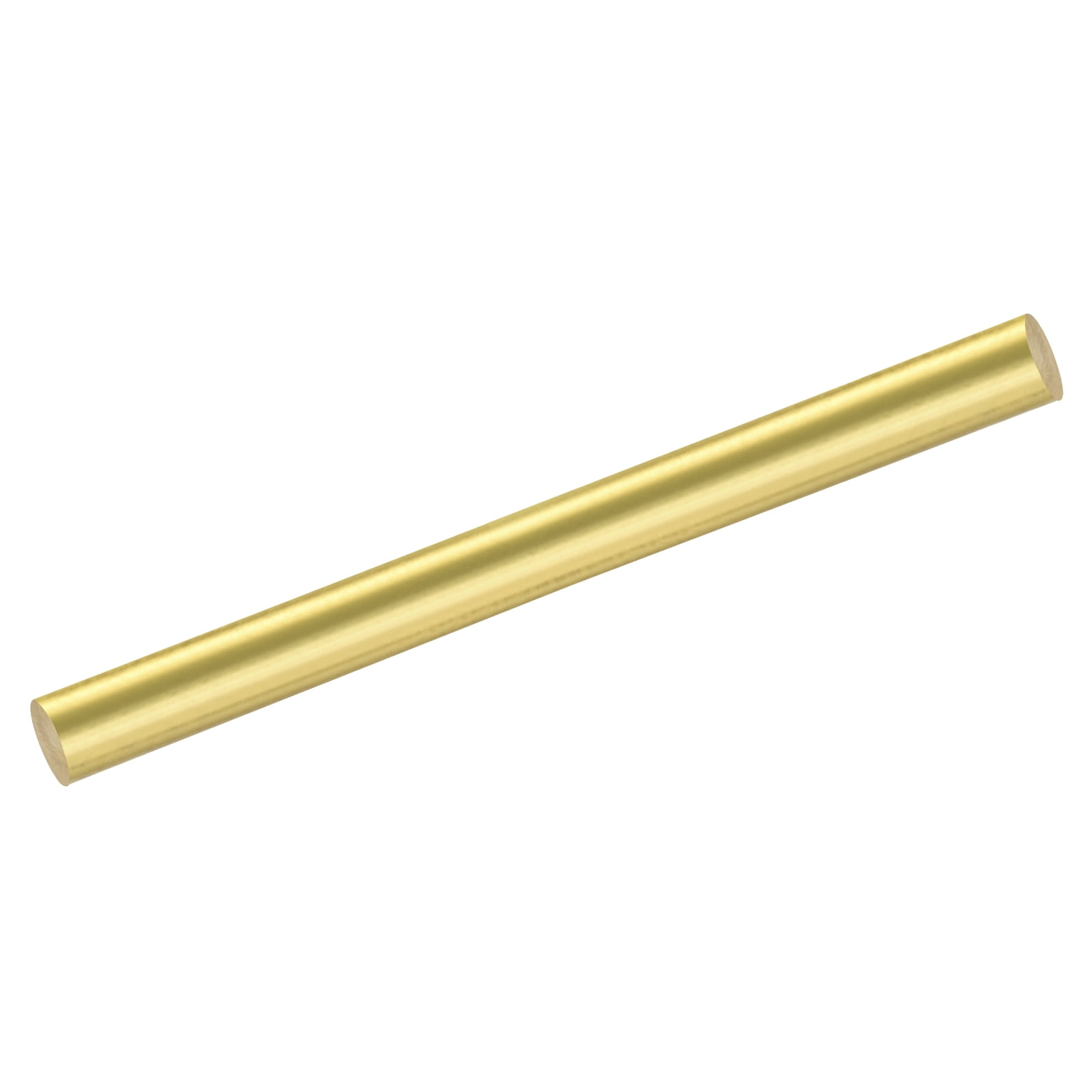 Uxcell 1Pcs Brass Rods 0.98 x 11.81" Brass Solid Round Stock Lathe Bar ...
