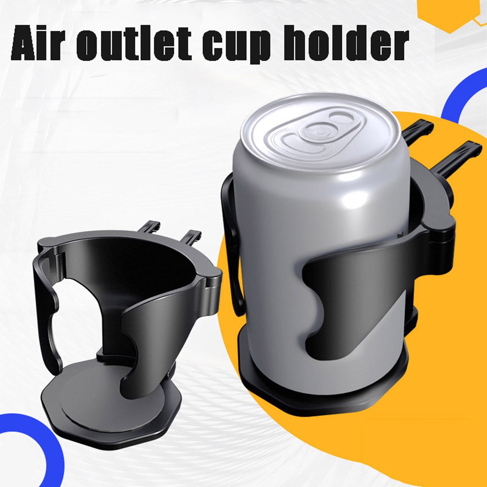 1pcs Car Air Vent Cup Holder, Adjustable Air Vent Cup Holder ...