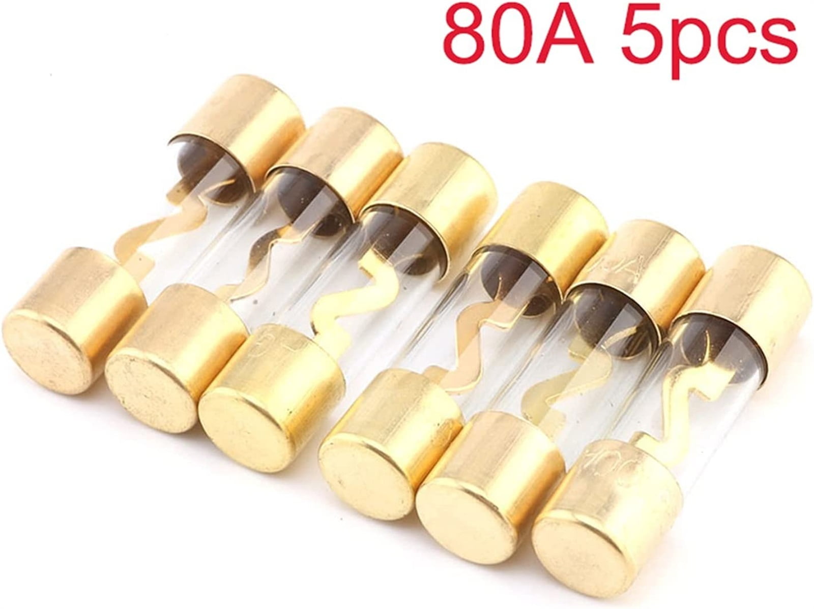 1pcs Car Audio Refit Fuse Holder 4/8 and 10 Gauge Wire with 60 AMP ...