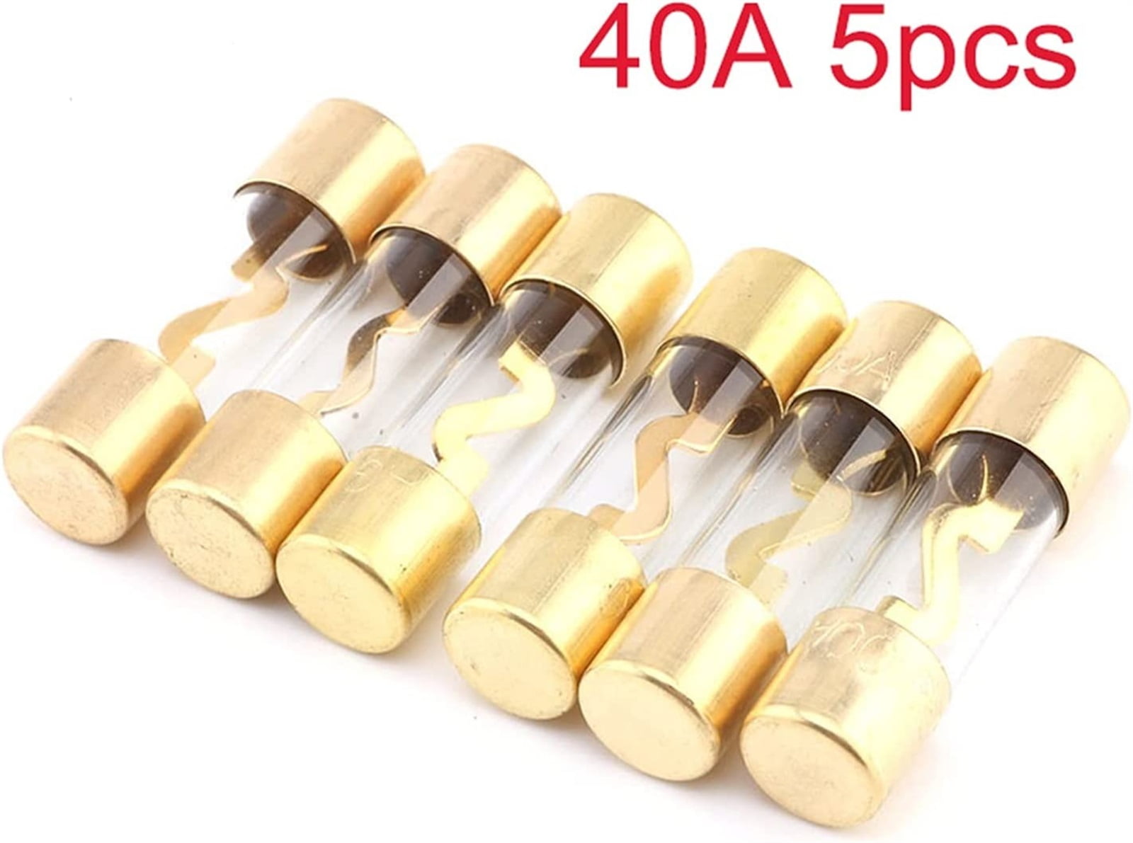 1pcs Car Audio Refit Fuse Holder 4/8 and 10 Gauge Wire with 60 AMP ...
