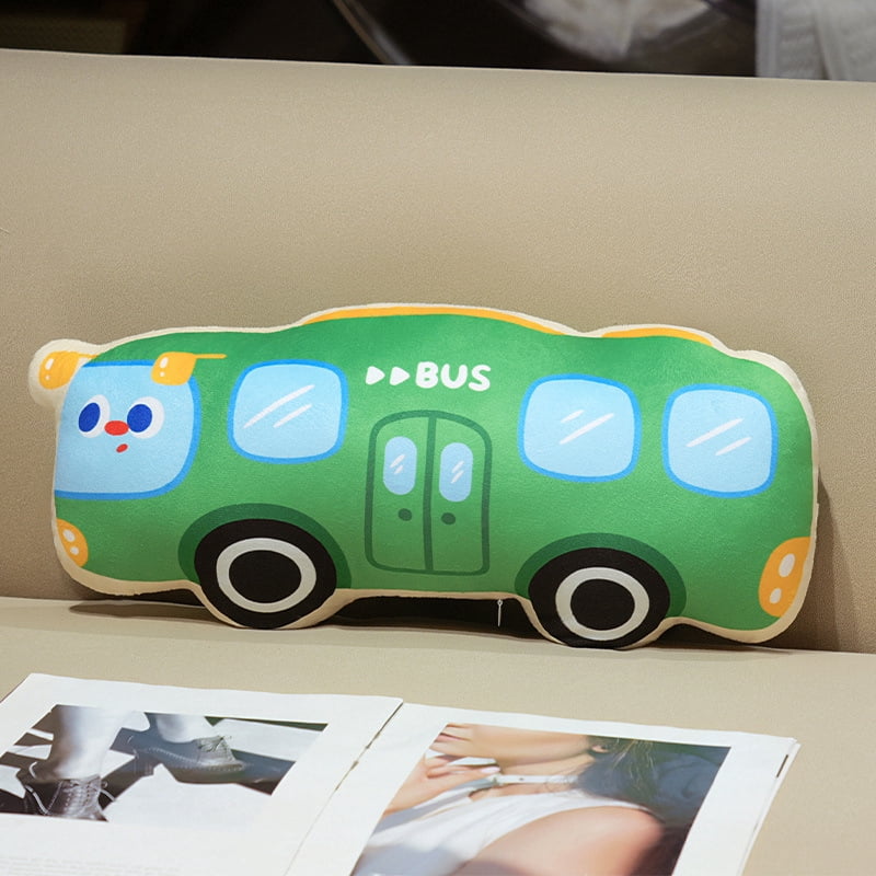 1pcs Car Plush Toy Soft Stuffed Car Plush Pillow Toy CuteTractor ...