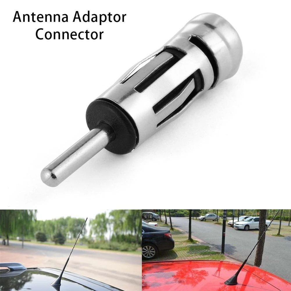 1pcs Car Vehicles Radio Stereo ISO To Din Aerial Antenna Mast Adaptor ...