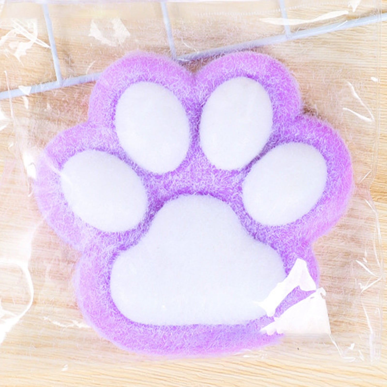 1pcs Cat Paw Squishy Toy, 6.3 in Big Cute Kawaii Fufu Squishies, Sticky ...