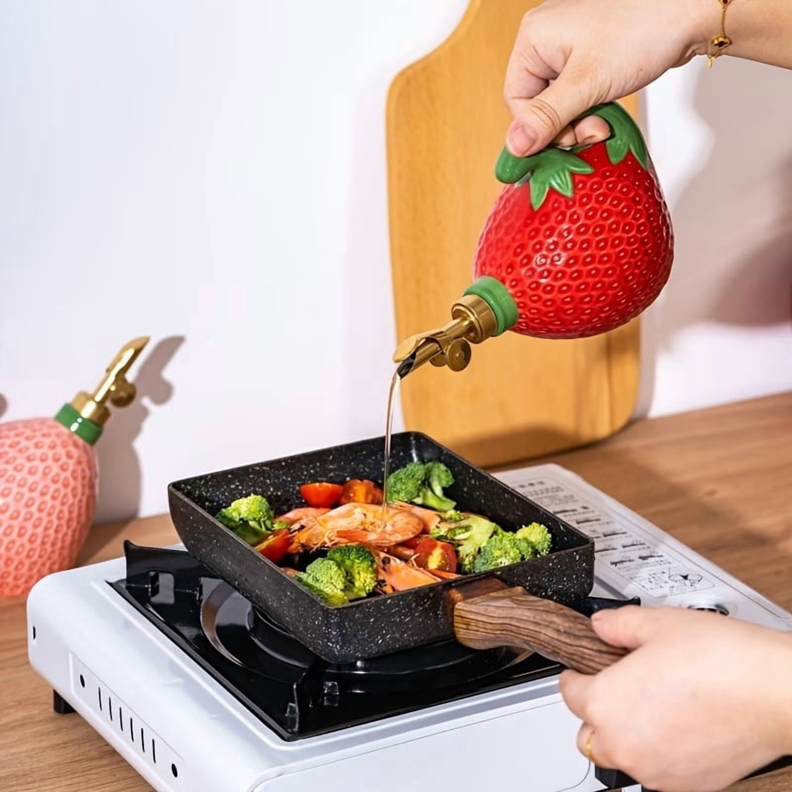 1pcs Ceramic Seasoning Bottles Set - Stylish Kitchen Storage for Oil ...