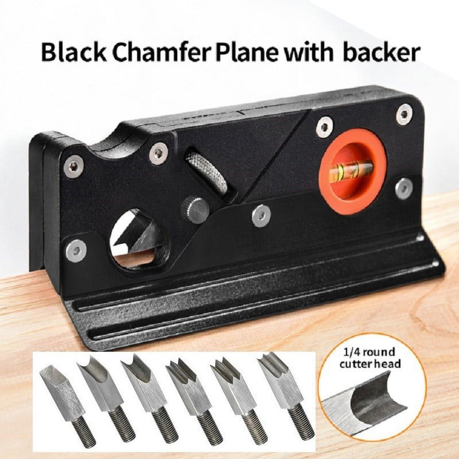 1pcs Chamfer Hand Planer with Backer Woodworking Edge Corner Plane ...