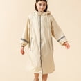 1pcs Children's Raincoat Thickened Extended Rainproof Full Body Poncho ...