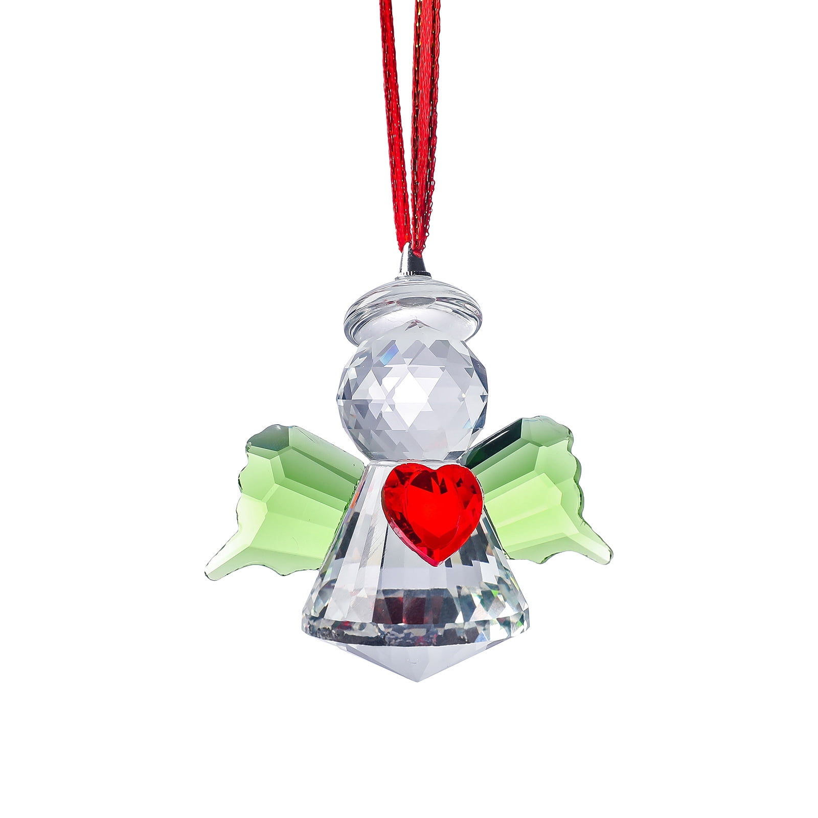 1pcs Crystal Angel of Love Glass Angel Ornaments for Window Decor，for ...