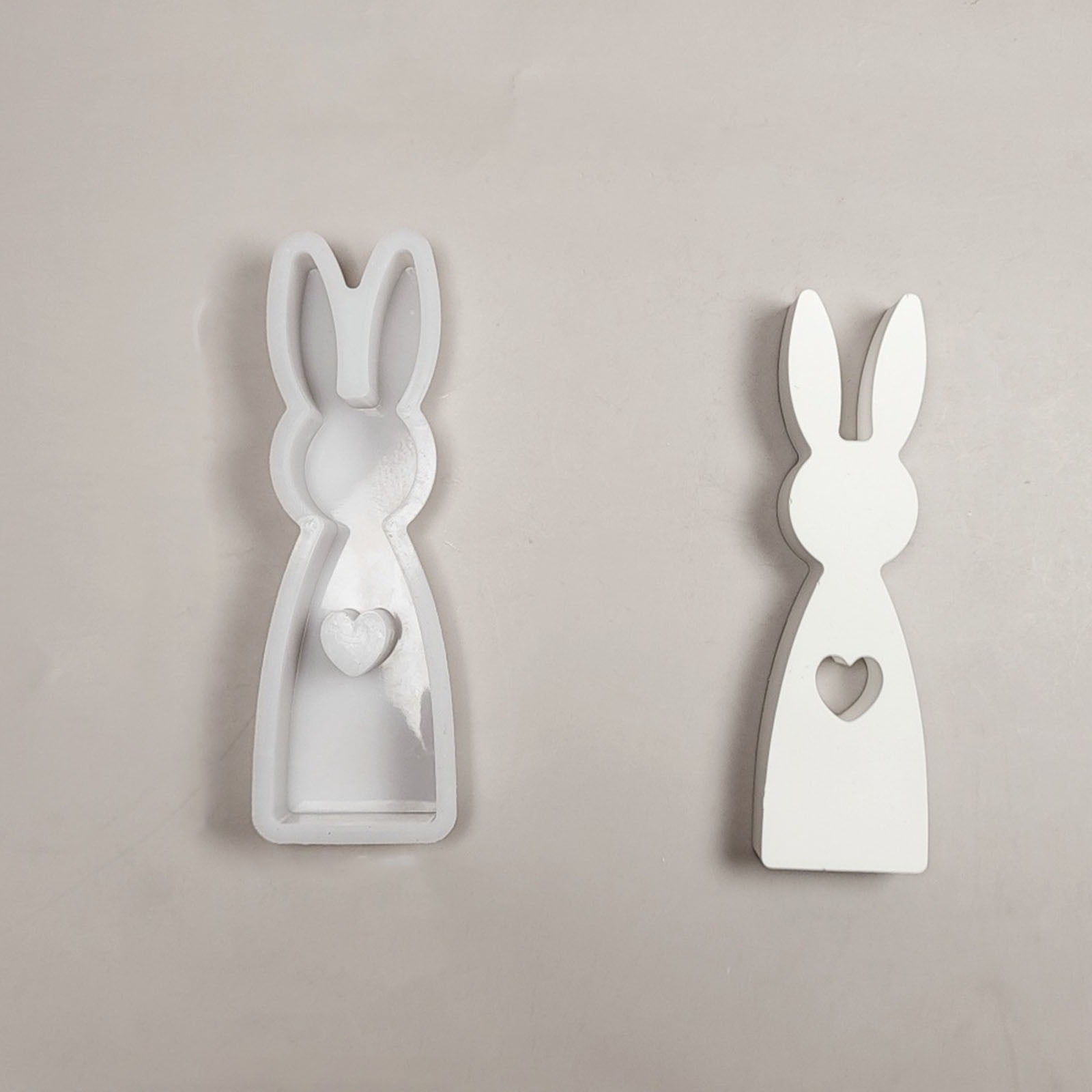 1pcs Cute Bunny Candle Moulds Resin Moulds, Easter Resin Moulds, Easter ...