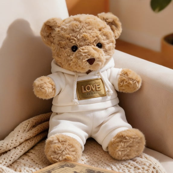 1pcs Cute Little Bear Decorative Doll Bedroom Ornament Unique Farmhouse ...