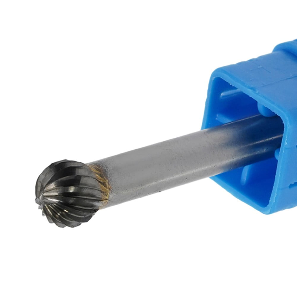 1pcs D Shape Ball Head Rotary Burr Metal Cutter Grinder Bit Milling ...